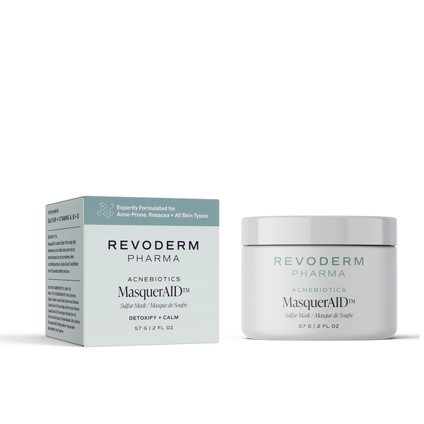 Best Sulfur Face Mask for Acne | MasquerAID | Revoderm